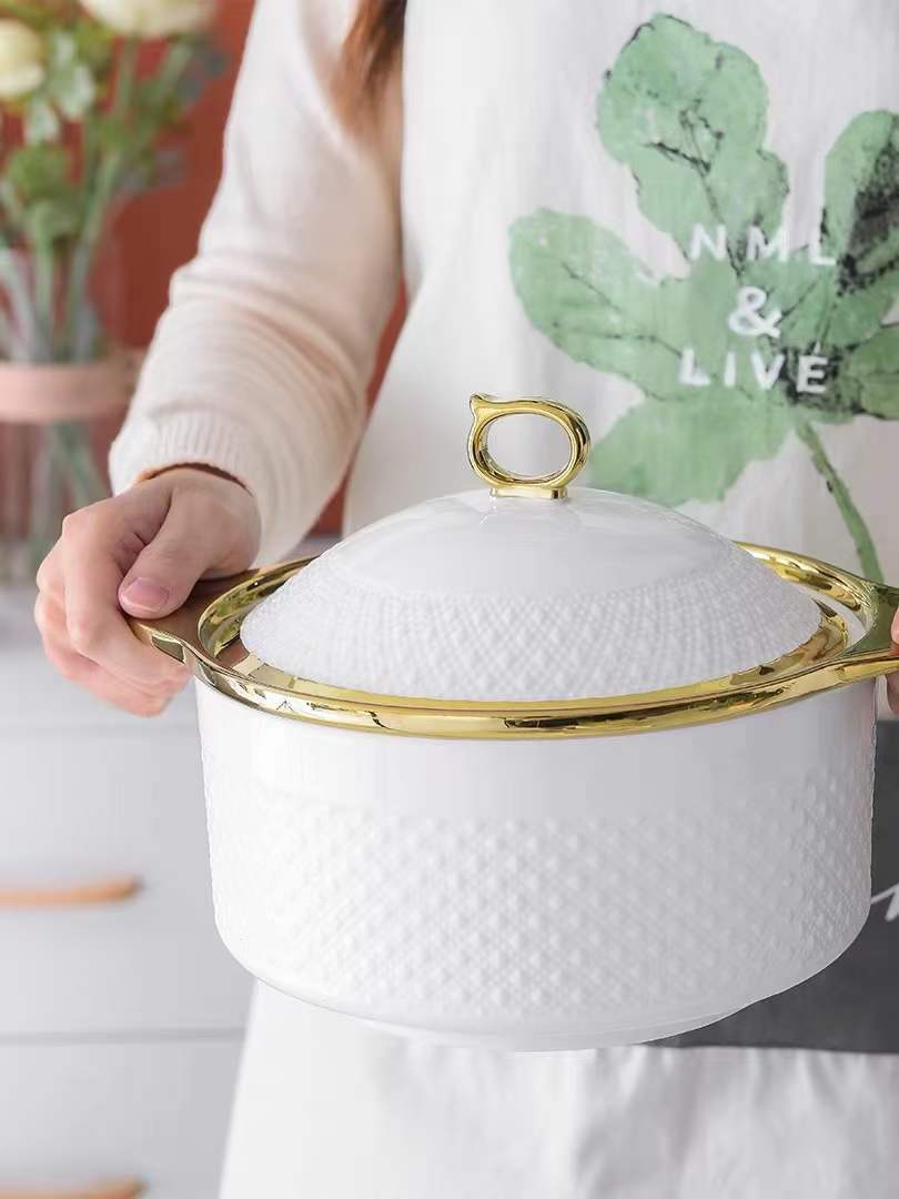 Ceramic Serving Dish - 1 Piece - Ink Daja