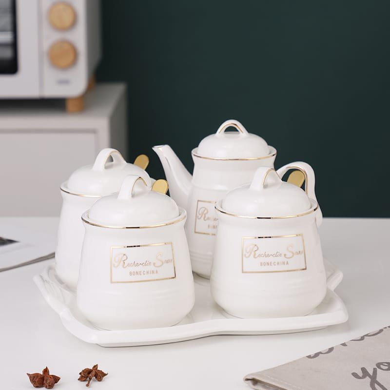 Ceremic Seasoning Set - Ink Daja