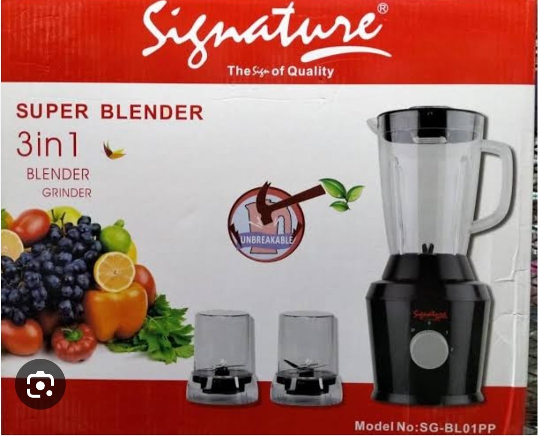 Signature 3 in 1 Super Blender 400-450W – Ink Daja