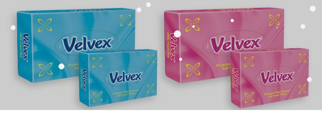 Velvex premium white embossed soft facial tissue – Ink Daja