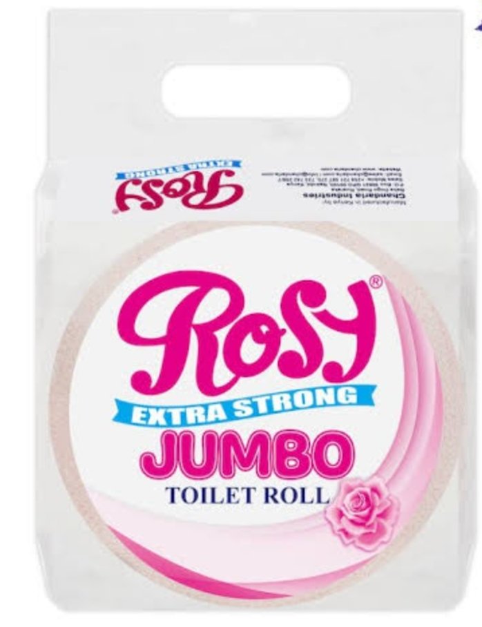 Rosy Extra Strong jumbo toilet roll - Ink Daja