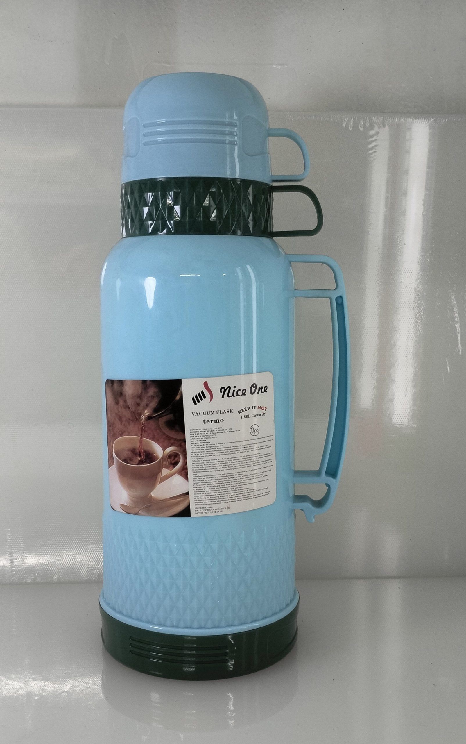 Nice One Vacuum Flask Termo 1.8 litres - Ink Daja