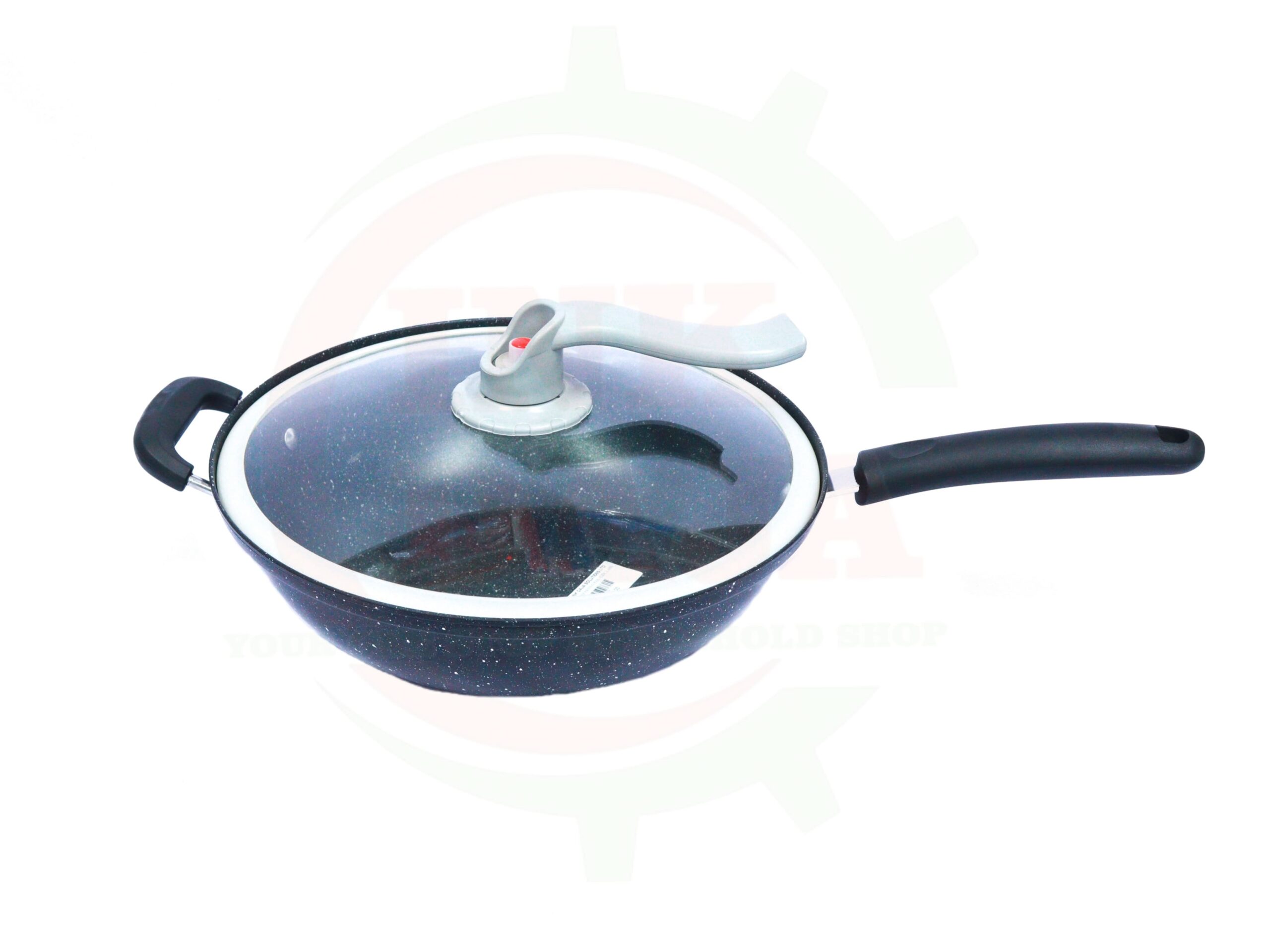 New Model Deep Frying Pan With a Lid - Ink Daja