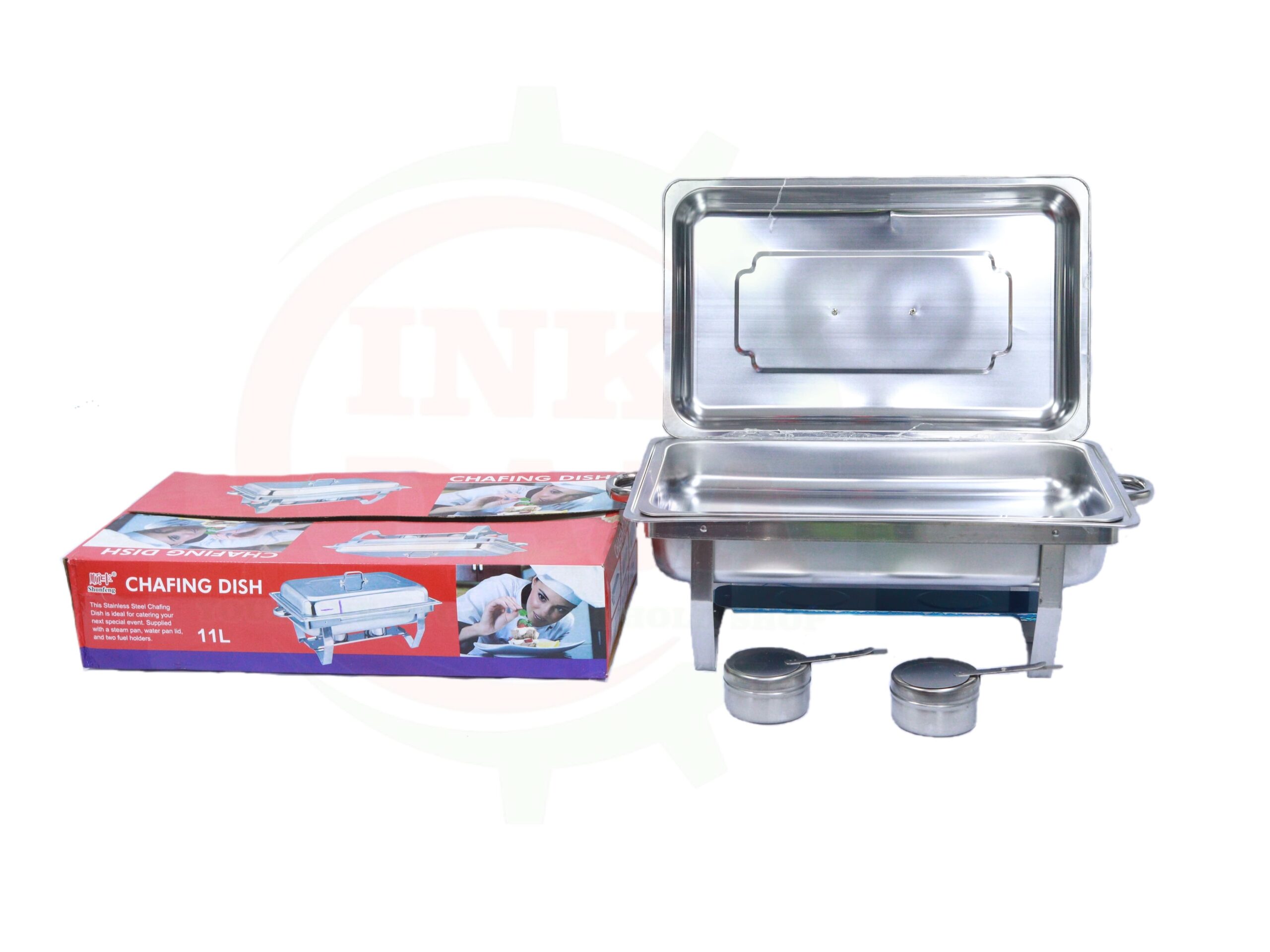 Chaffing dish 1 partition 11 litres - Ink Daja
